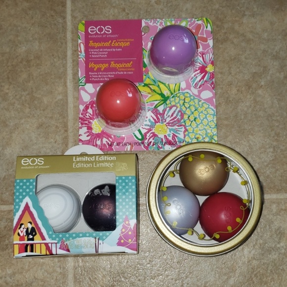 eos | Makeup | Eos Limited Edition Variety Bundle 7 Lip Balms | Poshmark